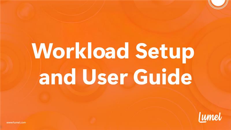 Get Started with Lumel EPM