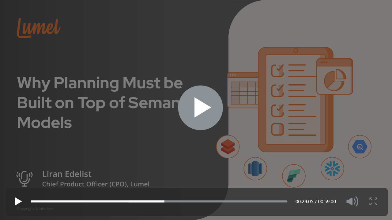 Semantic Models: Future of Enterprise Planning & Analytics